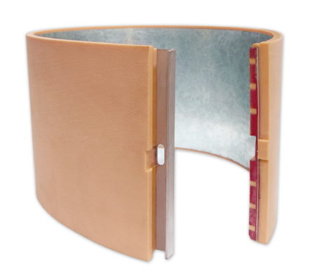 Rotary Die Cutting Anvil Cover with Glaffiber Knuckle Lock - For ...